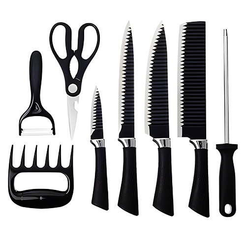 KIT FACA 8 PÇS BMAX BM-F988 – GSM Digital Acessórios