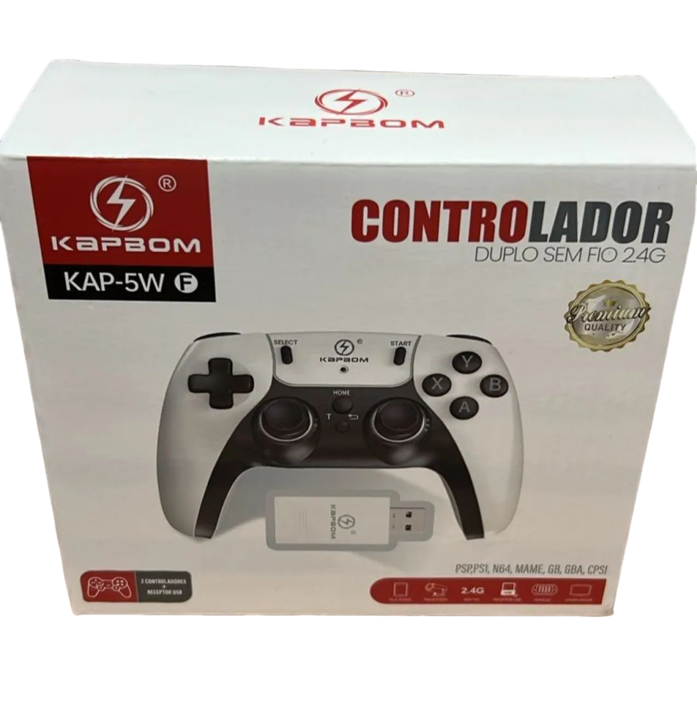 GAME STICK KAPBOM KAP-5W F – GSM Digital Acessórios